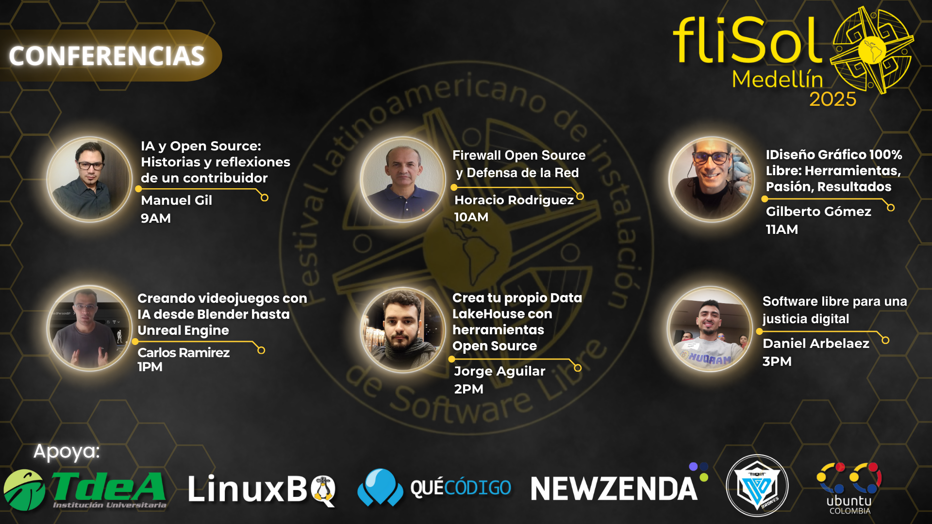 Ponencias 2025 - FLISoL Medellin